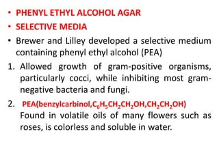 Types of culture media.pptx3.pdf 4 | PDF | Infectious Diseases | Diseases and Conditions