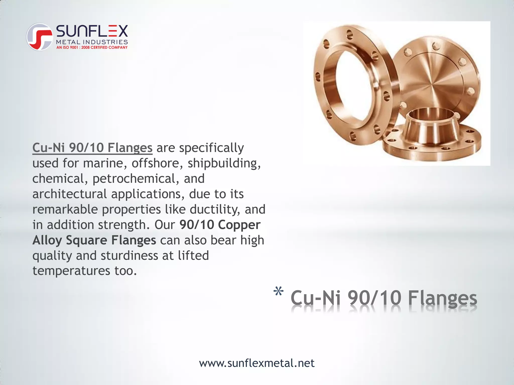 Types of cupro nickel flanges | PPT