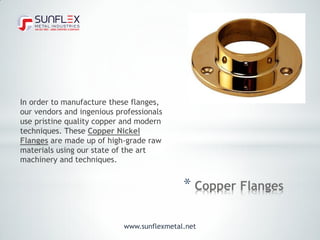 Types of cupro nickel flanges | PDF