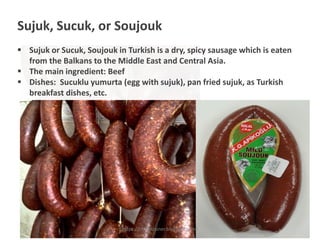 Types of Cured Meat: www.chefqtrainer.blogspot.com