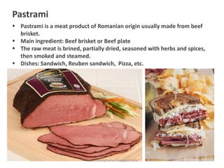 Types of Cured Meat: www.chefqtrainer.blogspot.com