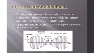Types of currents (AC-DC currents) in electrotherapy.pptx