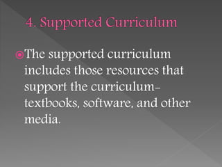 Types of curricula | PPTX