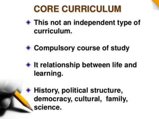 Types of curriculum | PPTX