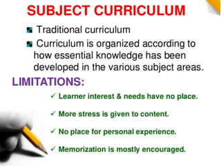 Types of curriculum | PPTX