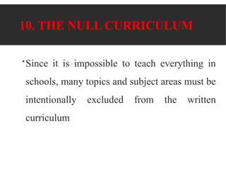 TYPES OF CURRICULUM .pptx | Free Download
