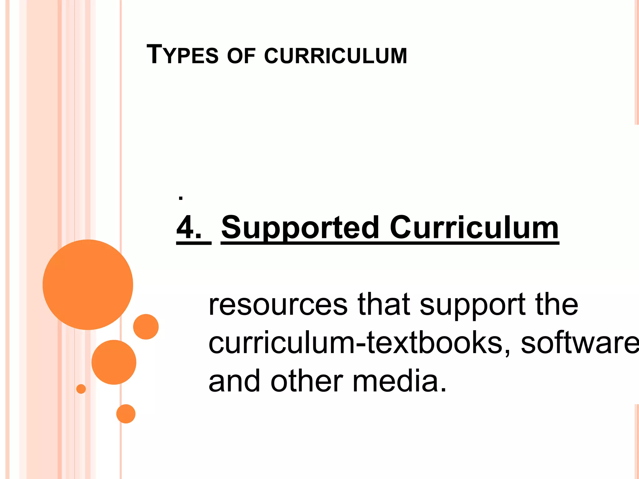 Types of curriculum | PPTX