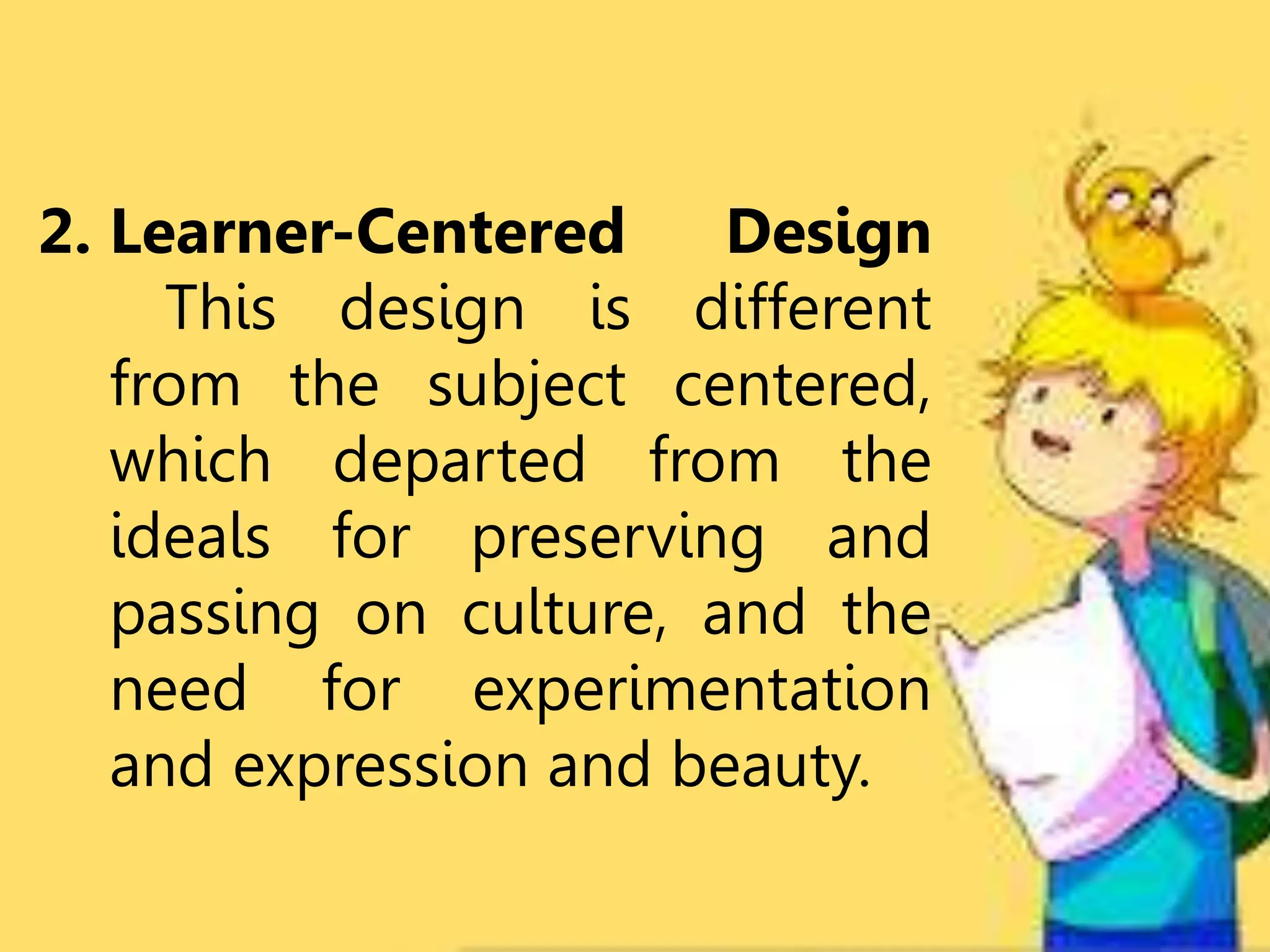 Types of curriculum design | PPTX