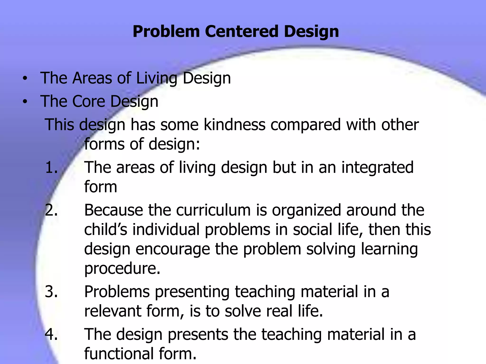 Types of curriculum design | PPTX
