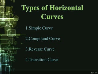 Types of curves | PPTX