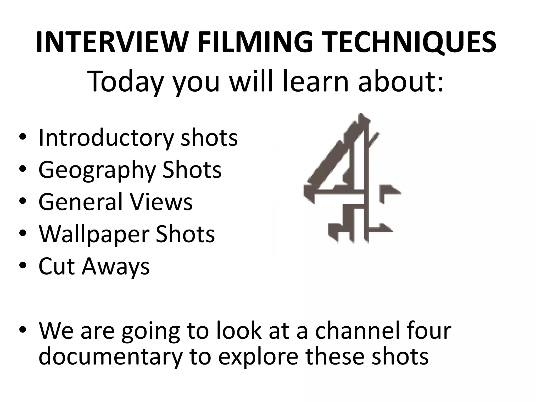 Types of cut aways | PPTX | Cameras and Camcorders | Consumer Electronics
