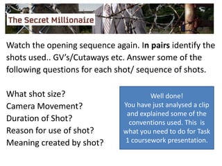 Types of cut aways | PPTX | Cameras and Camcorders | Consumer Electronics