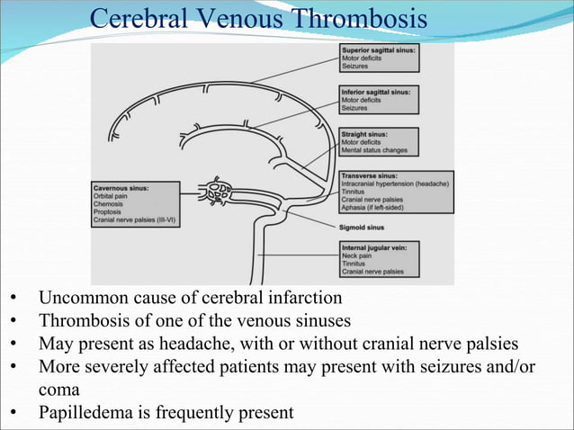 Types of cva and stroke syndromes
