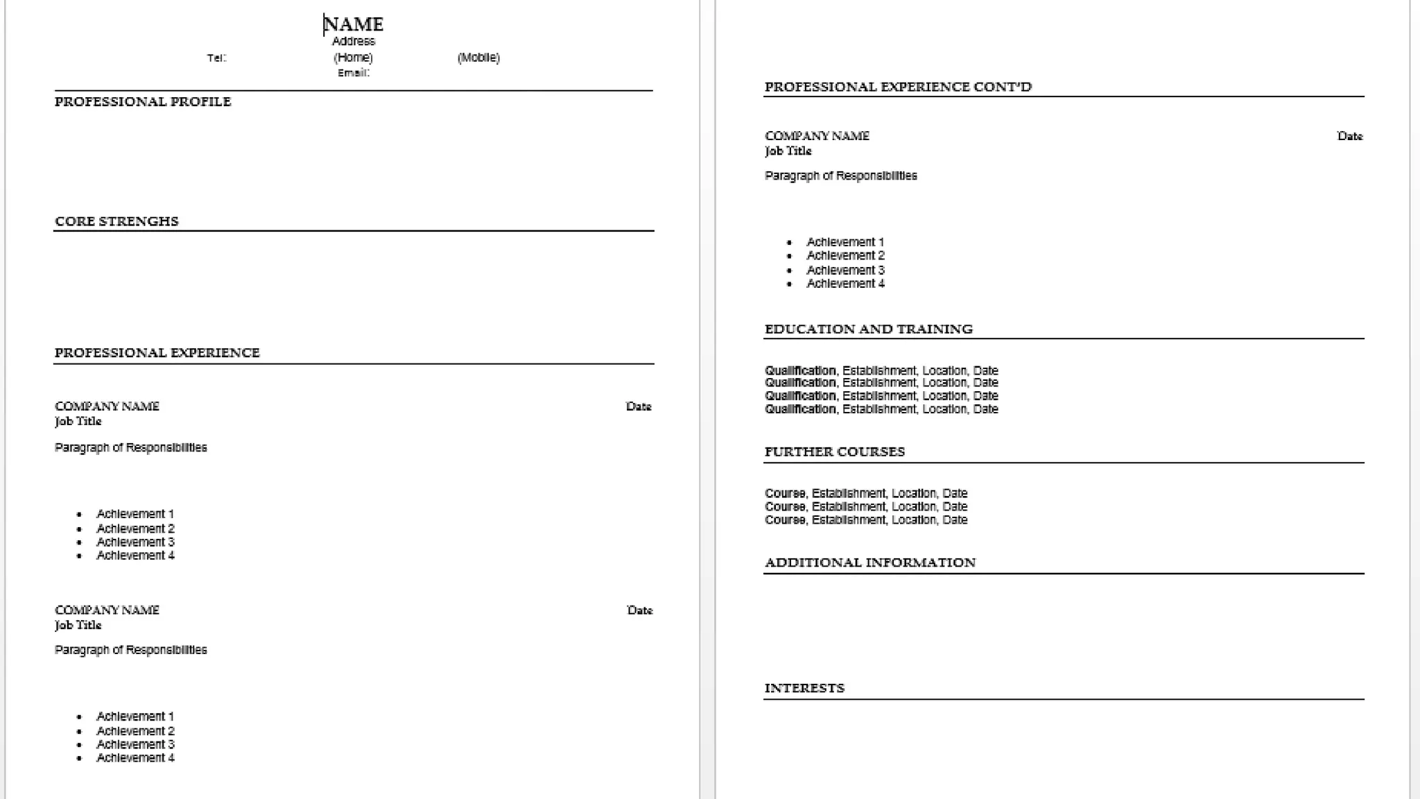 Types of cvs | PPTX | Resume Writing and Advice | Job Search