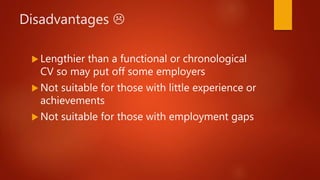Types of cvs | PPTX