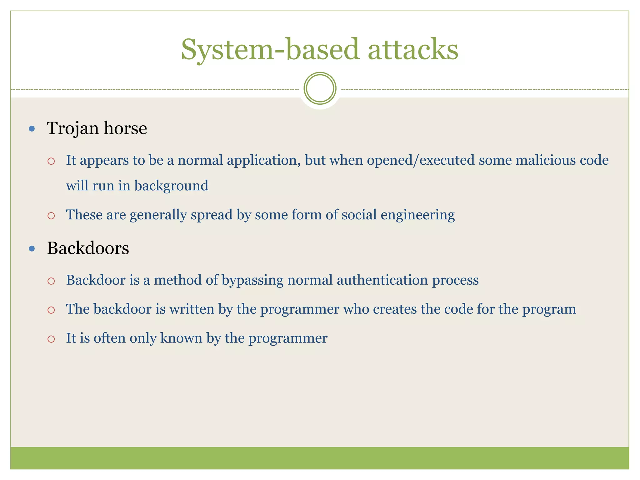 Types of Cyber Attacks | PPTX