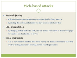 Types of Cyber Attacks | PPTX