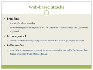 Types of Cyber Attacks | PPTX