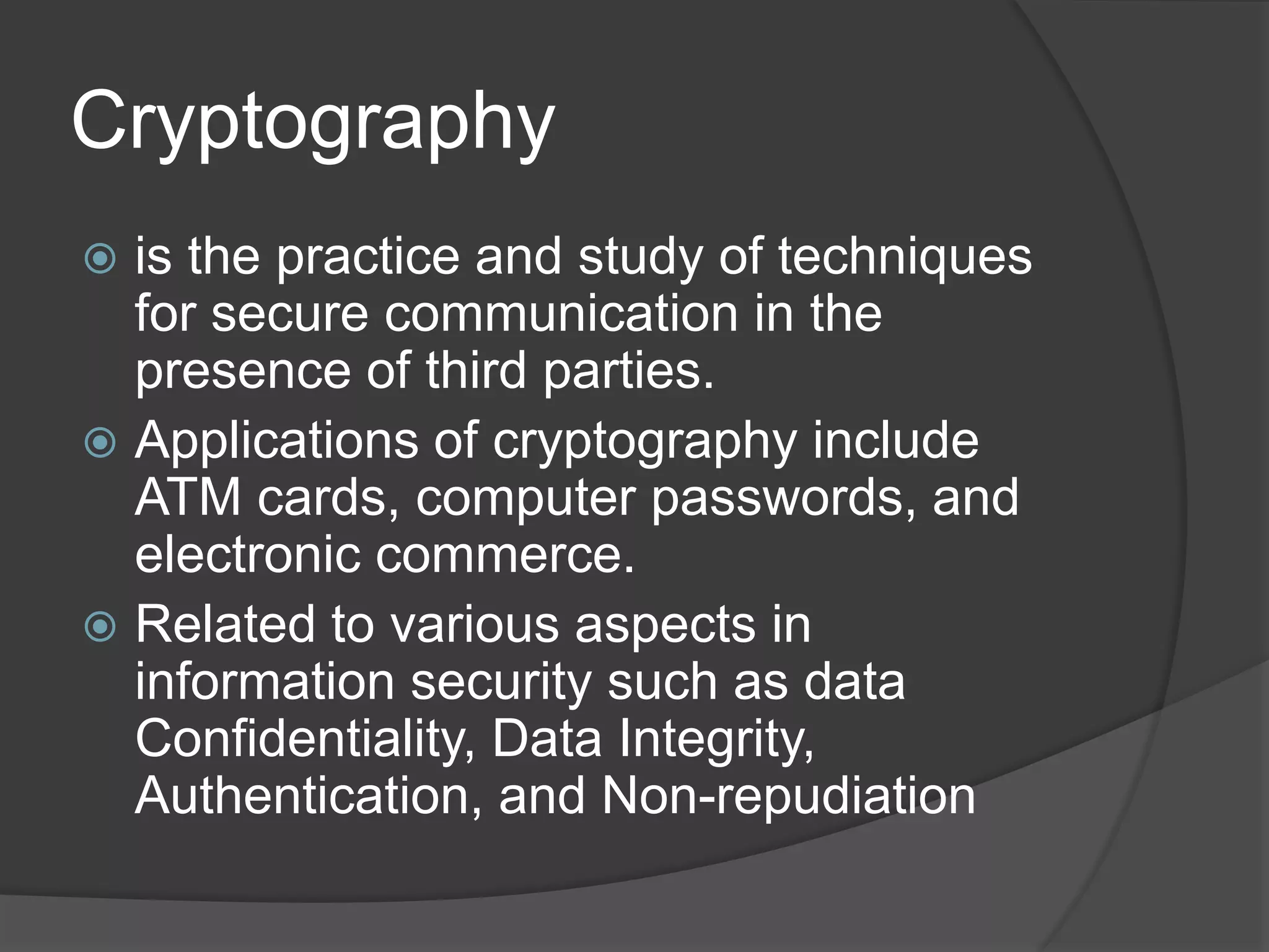 Types of Cyber Crimes and Security Threats | PPTX