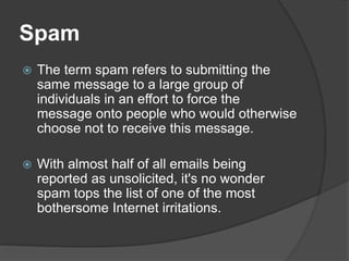 Types of Cyber Crimes and Security Threats | PPTX