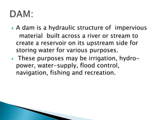 typesofdamsPPT | PPT