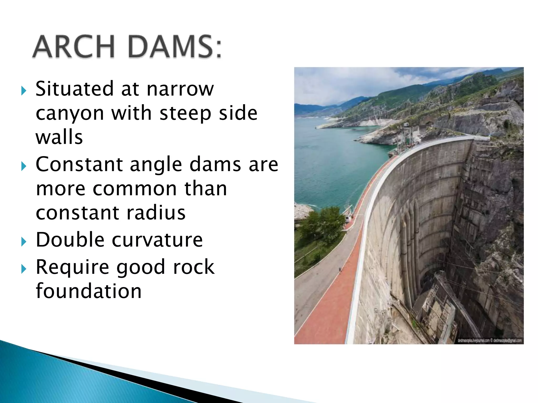 DAMS AND ITS TYPES | PPTX