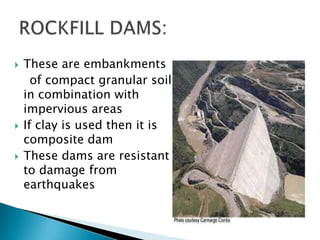 DAMS AND ITS TYPES | PPTX