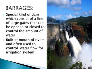 DAMS AND ITS TYPES | PPTX