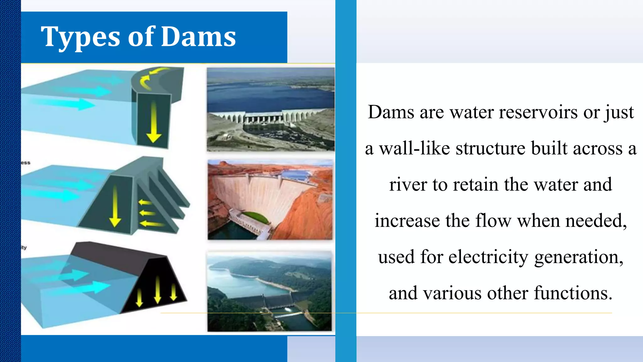 Types of dams | PPTX
