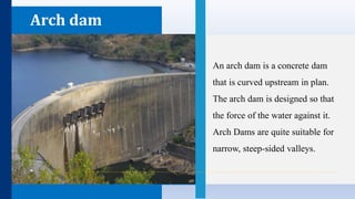 Types of dams | PPTX