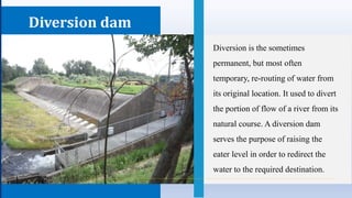 Types of dams | PPTX