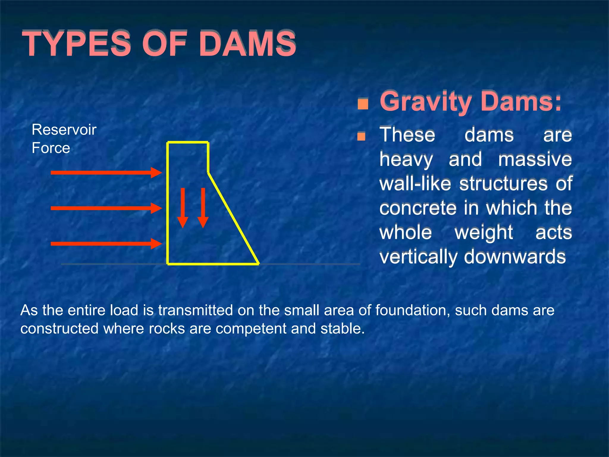 Types of dams | PPTX