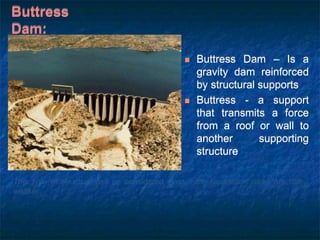 Types of dams | PPTX