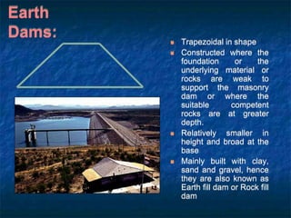 Types of dams | PPTX