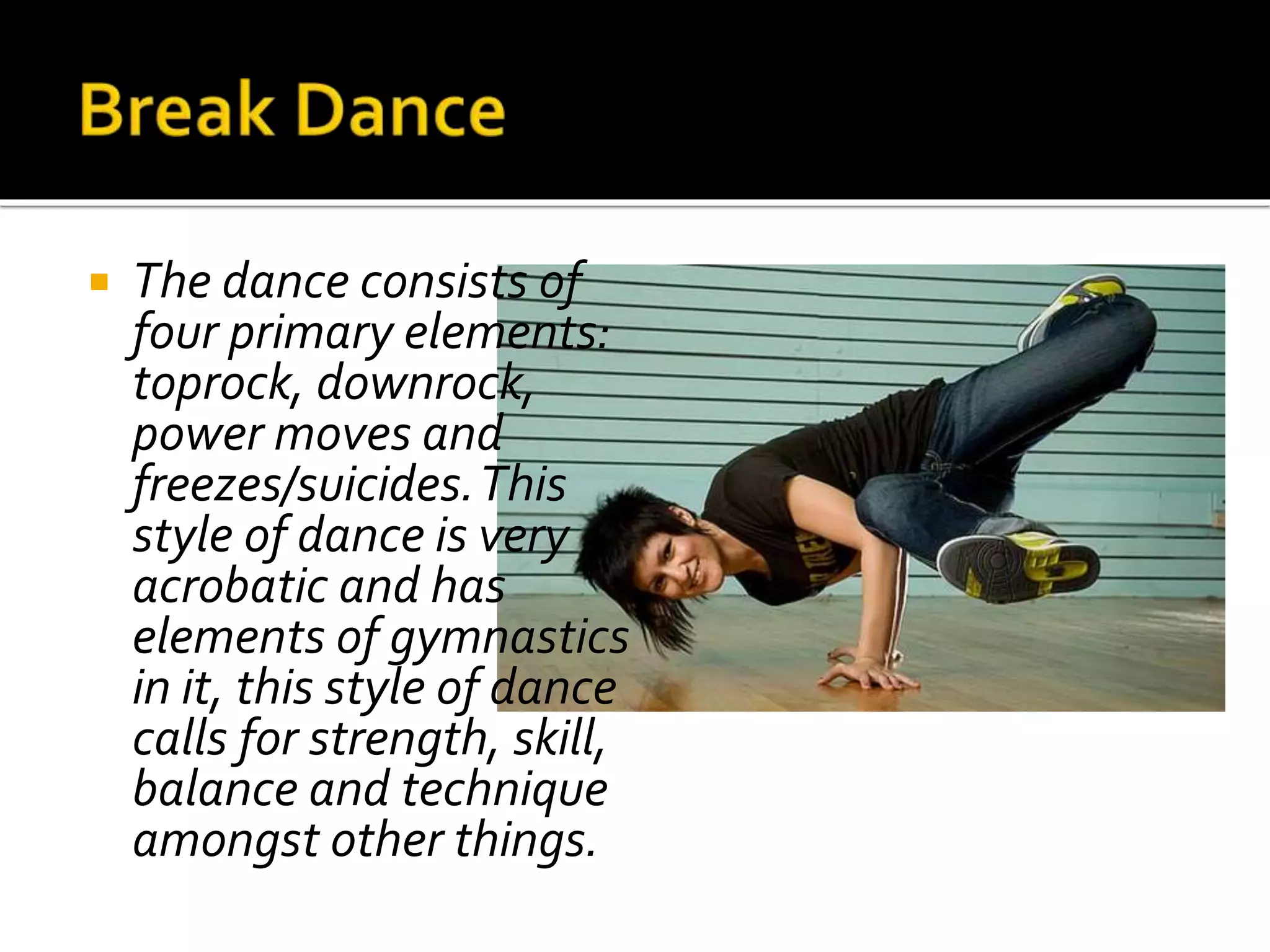 Types of dances! | PPTX