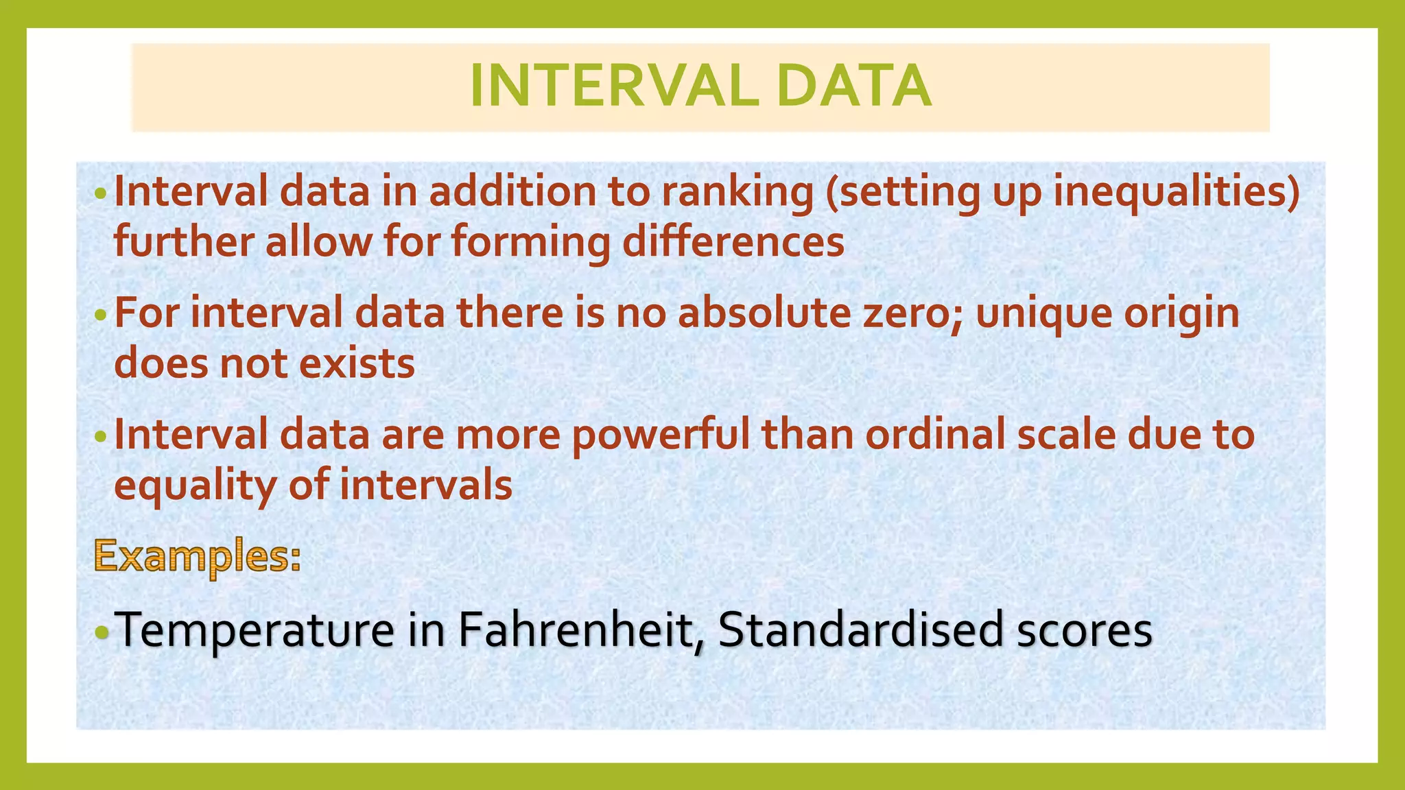 Types of data | PPTX