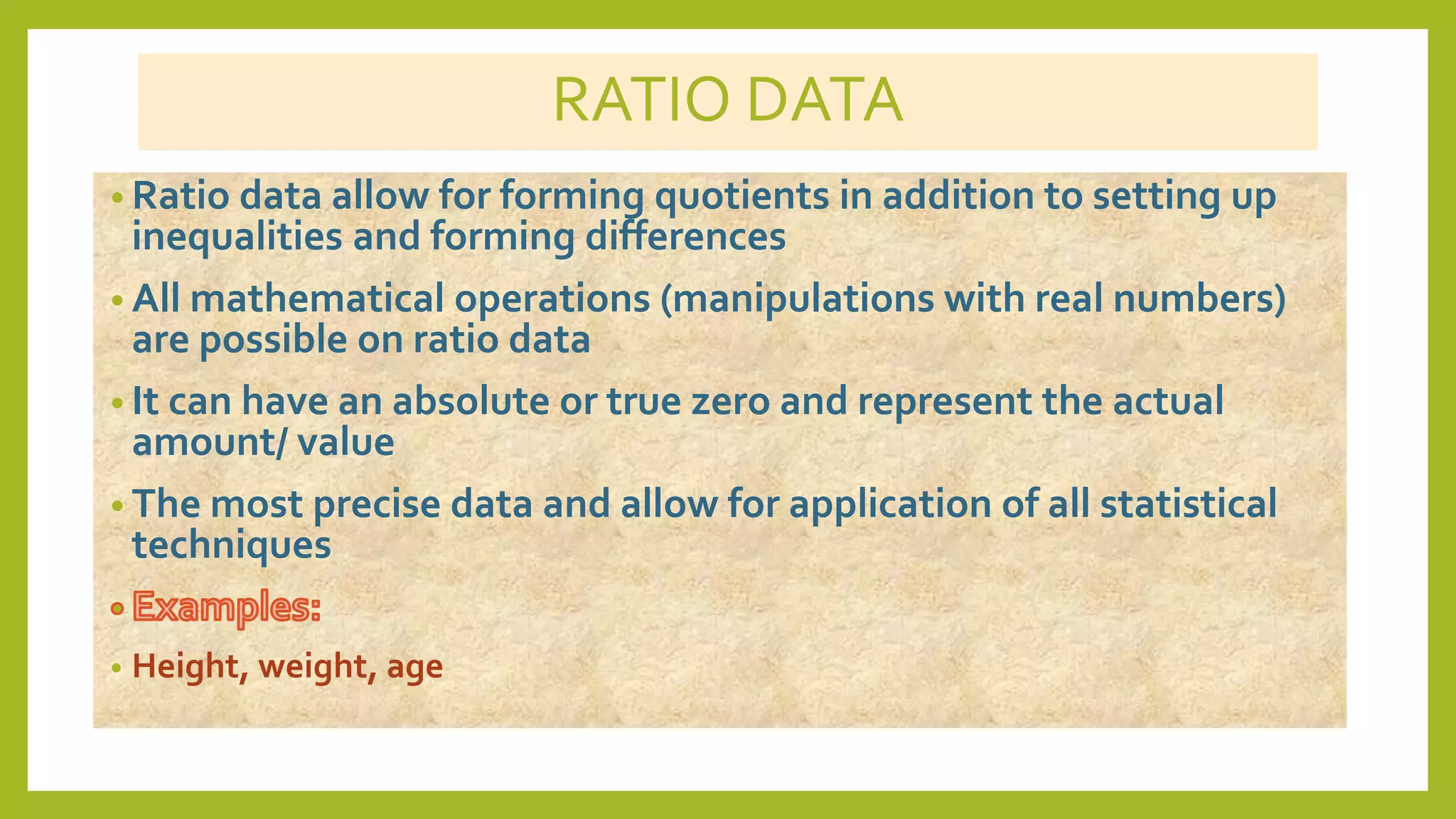 Types of data | PPTX