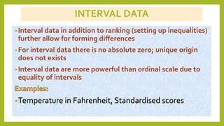 Types of data | PPTX