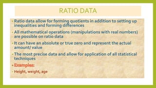 Types of data | PPTX