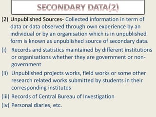 Types of data 3 | PPTX