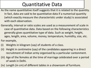 Types of data 3 | PPTX