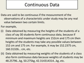 Types of data 3 | PPTX