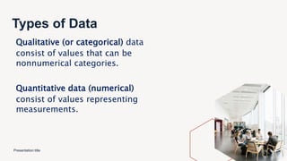types of Data and levels of Measurement.pptx