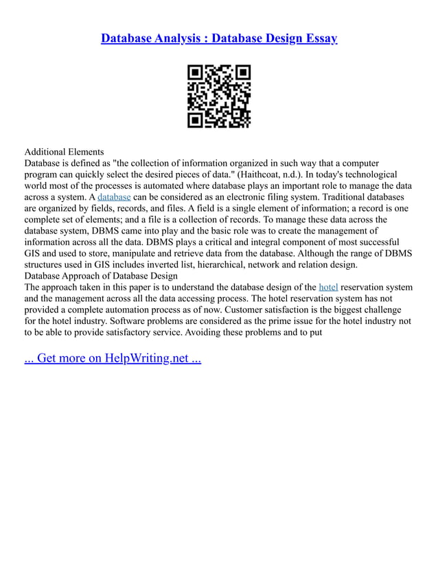 Types Of Database For Flat File Database | PDF