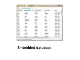 Types of databases | PPTX