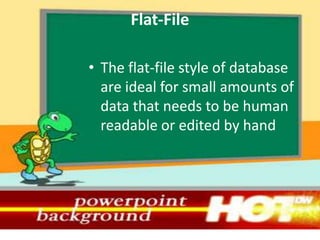 Types of databases | PPTX
