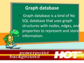 Types of databases | PPTX | Databases | Computer Software and Applications