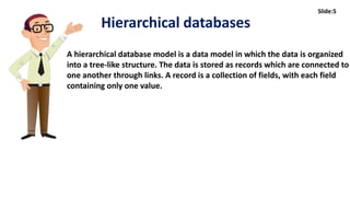 Types of databases | PPTX