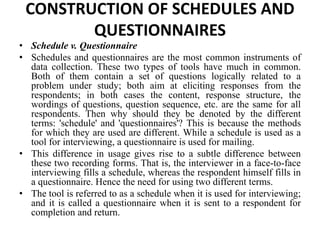 Types of data collection tools | PPTX