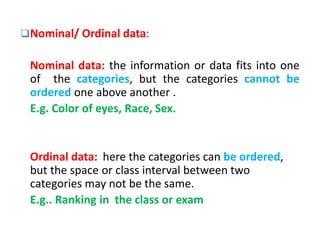 Types of Data Dr.Mittal.pptx | Science